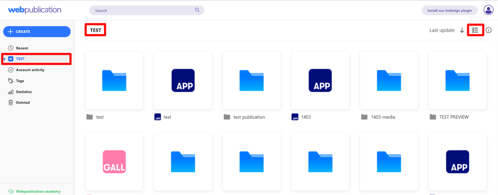 Platform usage tips - Webpublication: Interactive Content publishing ...